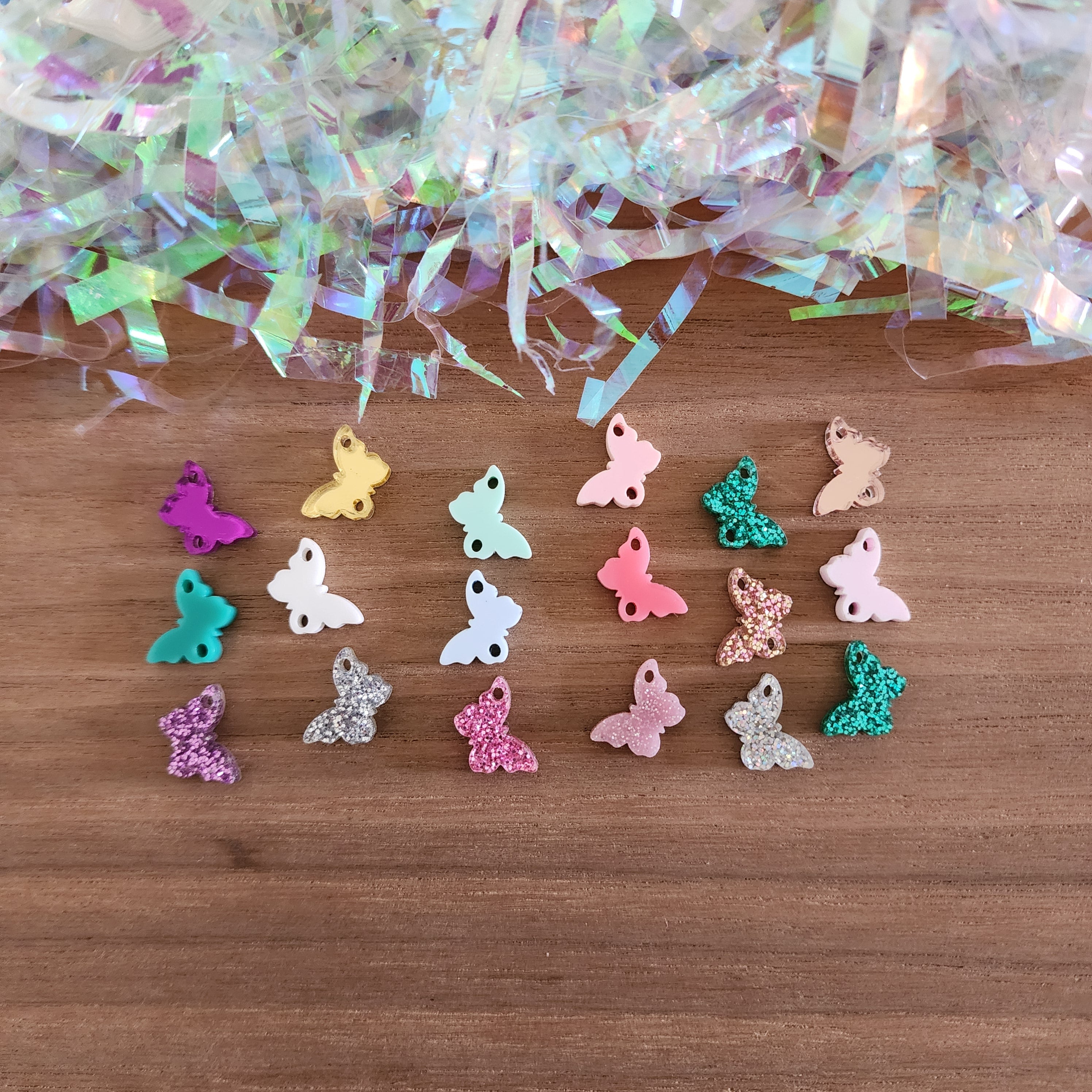 Spring Acrylic Triple Butterfly Drops – LilliBella Innovations