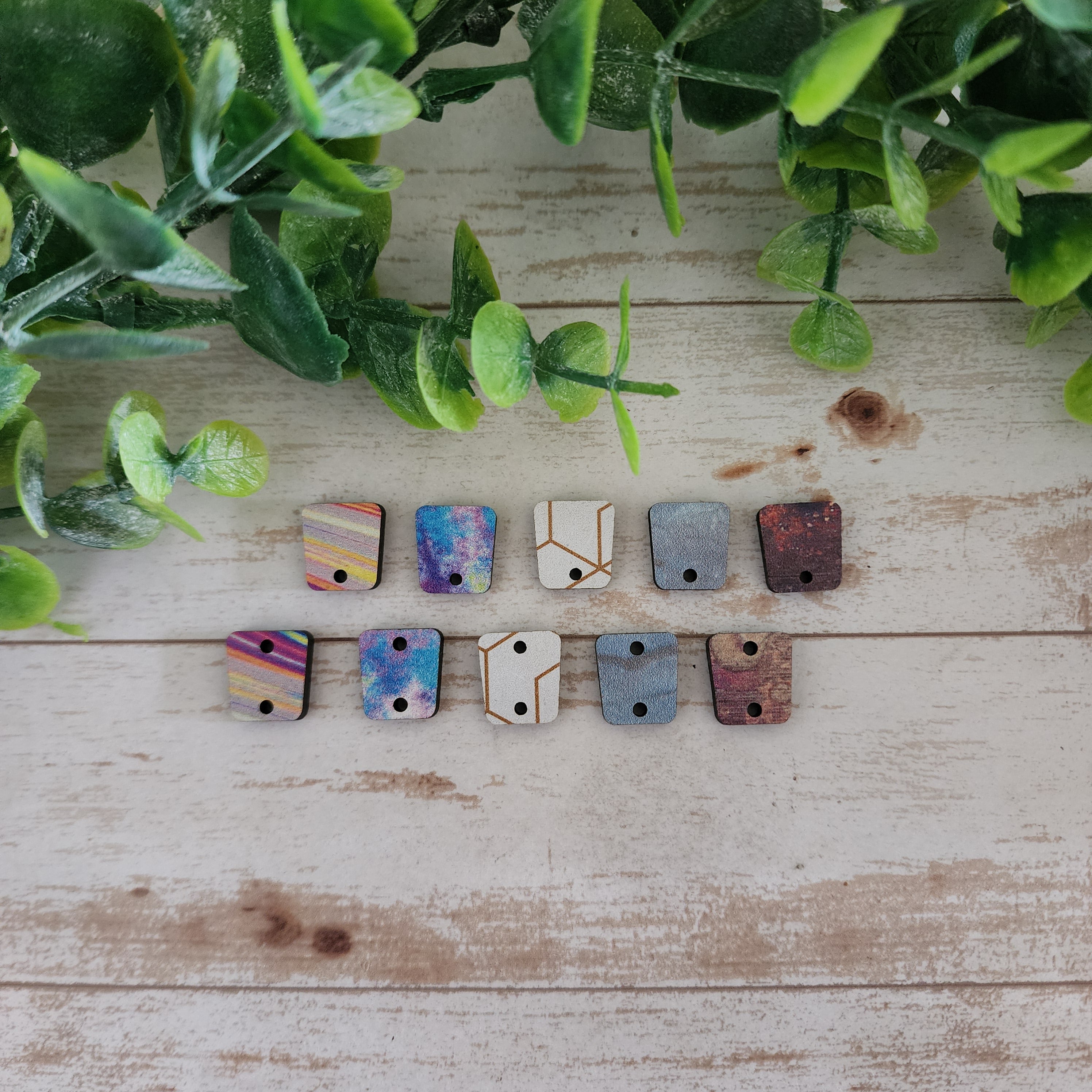 Patterned Wood Trapezoid Connectors – LilliBella Innovations