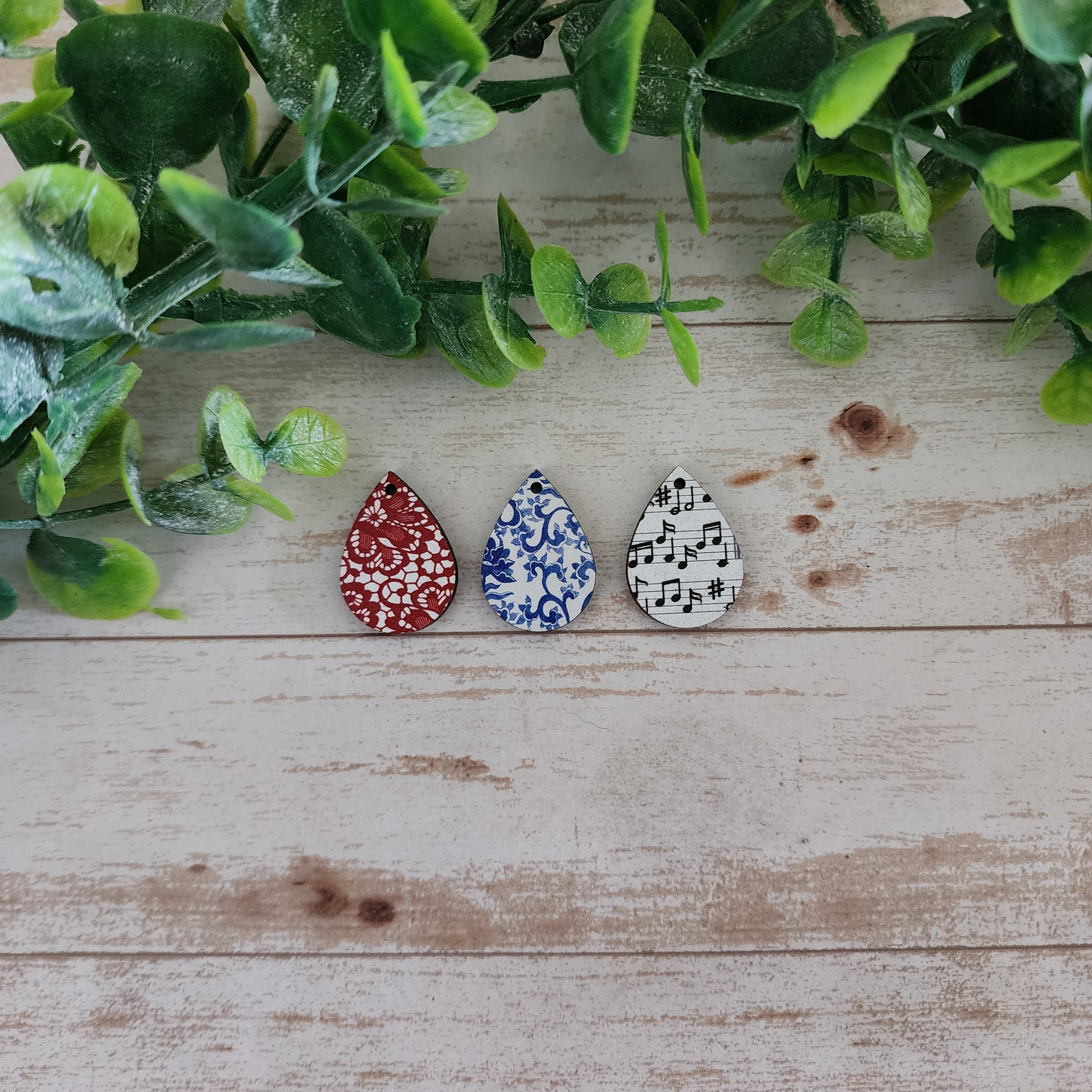 Patterned Wood Teardrops – LilliBella Innovations