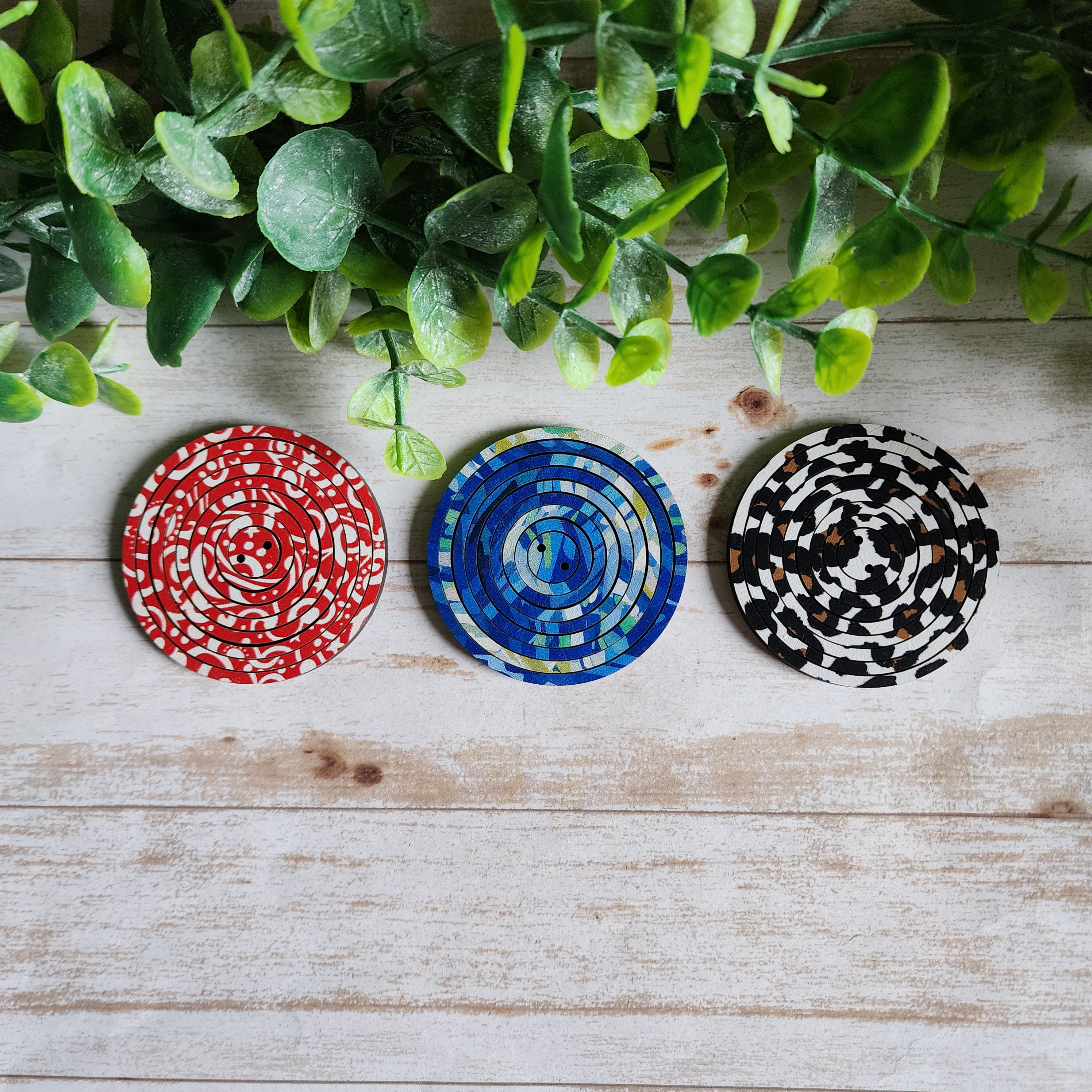 Patterned Wood Round Nesting Hoops – LilliBella Innovations