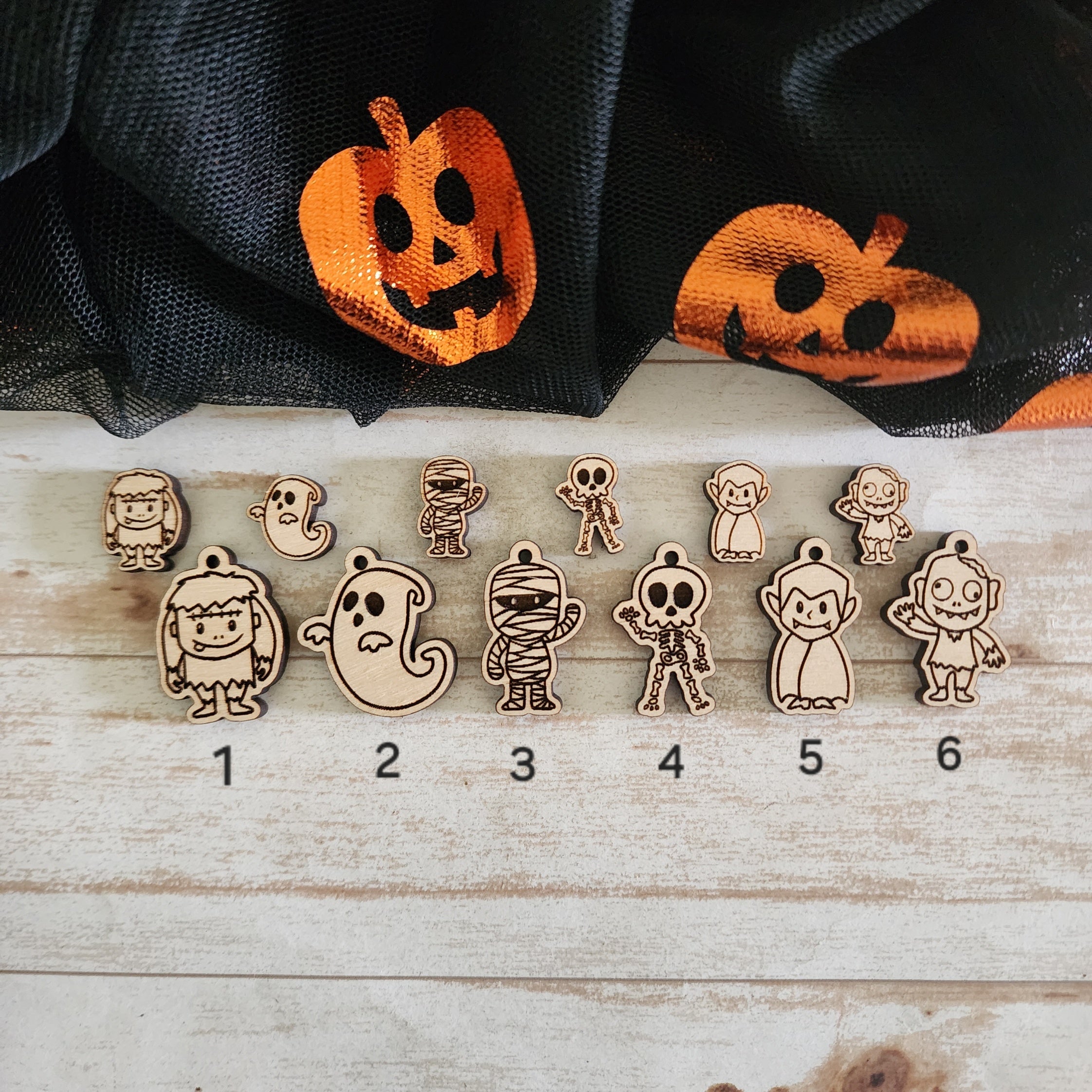 Halloween Cute Character Studs & Drops – LilliBella Innovations