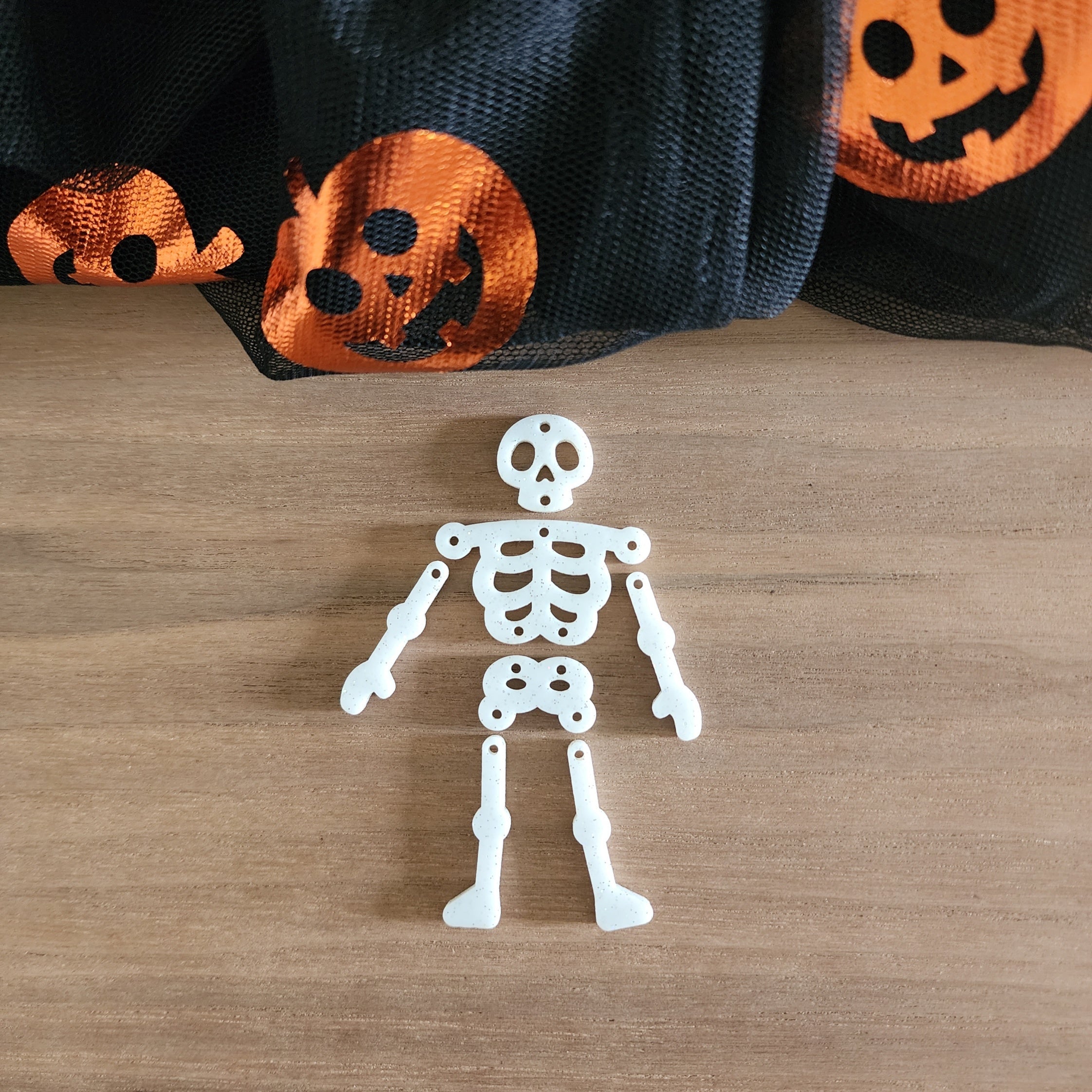 Halloween Acrylic Skeleton Drop – LilliBella Innovations
