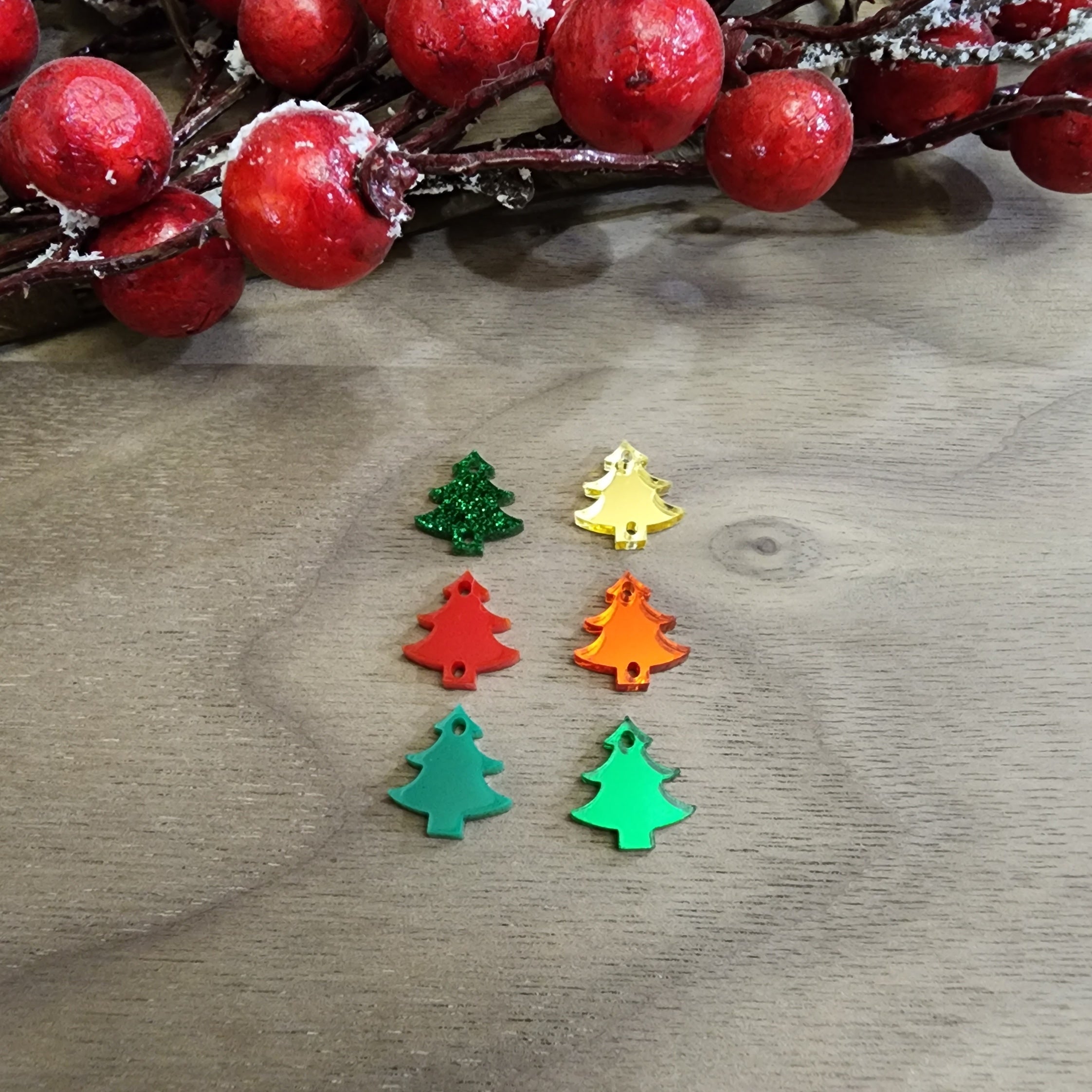 Acrylic Christmas Triple Tree Drops – LilliBella Innovations