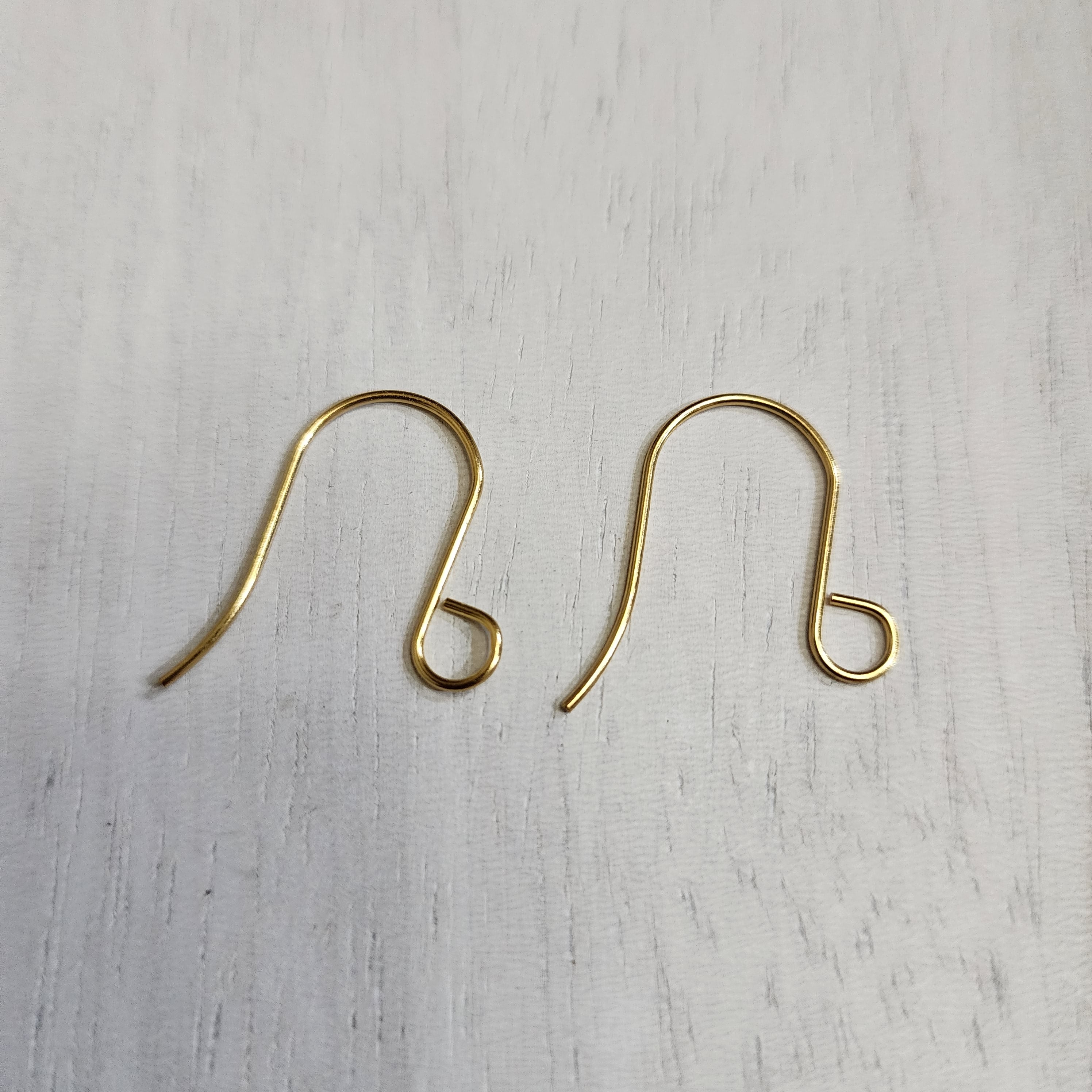 Tall Large Outer Loop Ear Wires - GOLD, 316 Stainless Steel ...